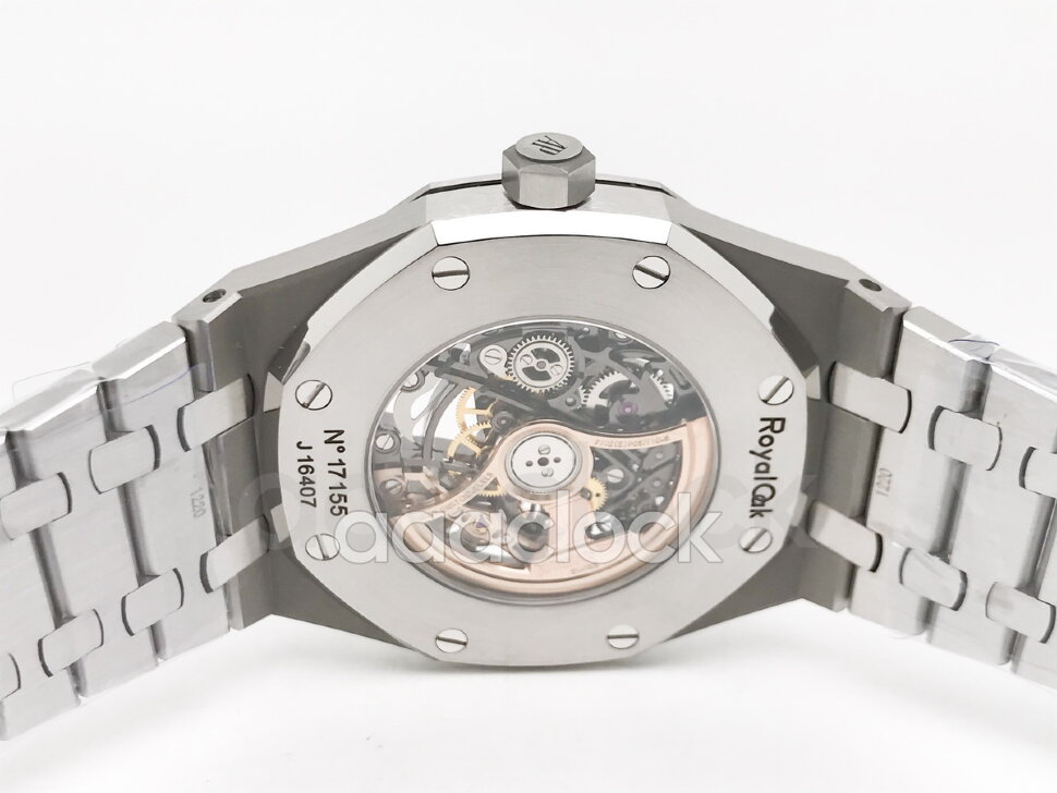 Копия Audemars Piguet Royal Oak Double Balance Wheel Openworked 15407ST ...